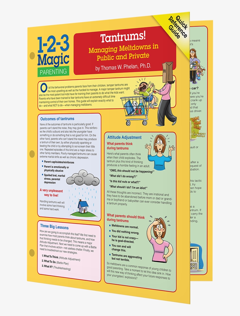 Laminated Quick Reference Guide 1 2 3 Magic Parenting - 1 2 3 Magic ...