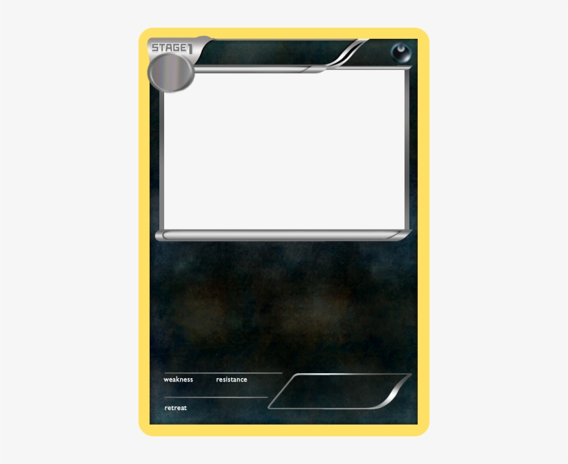 Download Bw Dark Stage 1 Pokemon Card Blank By The Ketchi On - Pokemon ...