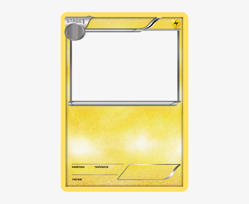 Printable Blank Pokemon Card Template Your Daily Printable