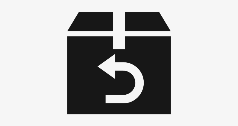 How Do I Return My Order - Easy Return Icon Black Transparent PNG ...