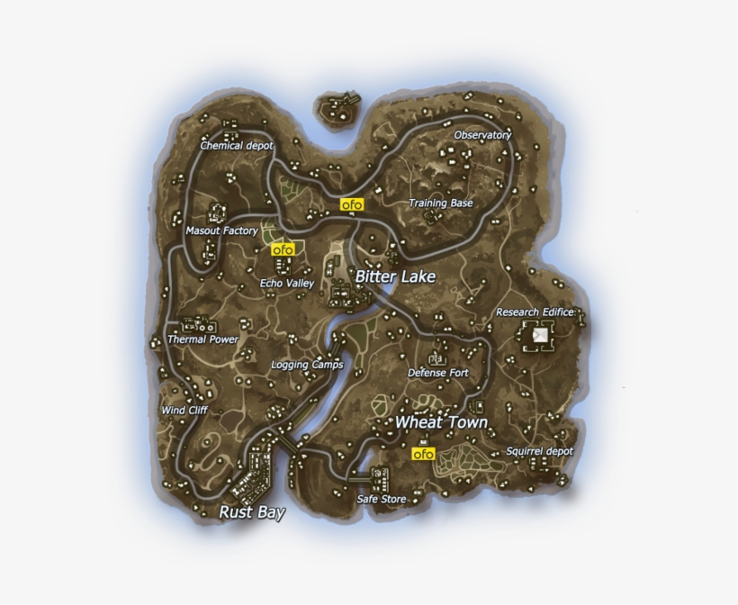 Map 3dd1150 - Rules Of Survival Map Png Transparent PNG - 600x592 ...