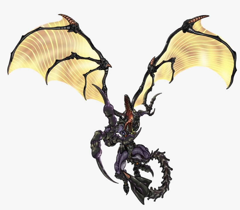 Meta Ridley - Meta Ridley Metroid Transparent PNG - 1600x1302 - Free ...