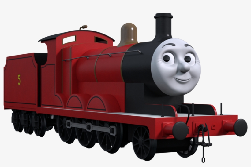 Download Image Cgi Series James The Red Engine By - Thomas And Friends ...
