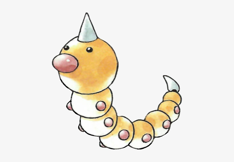 Weedle Ken Sugimori Transparent PNG - 462x487 - Free Download on NicePNG