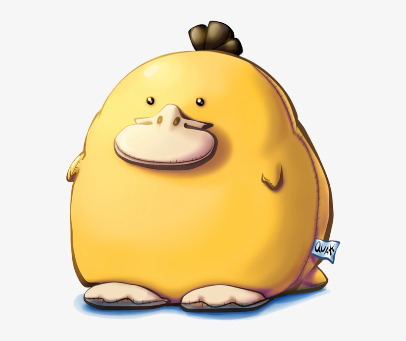 Psyduck By Arenheim - Psyduck Transparent PNG - 600x709 - Free Download ...