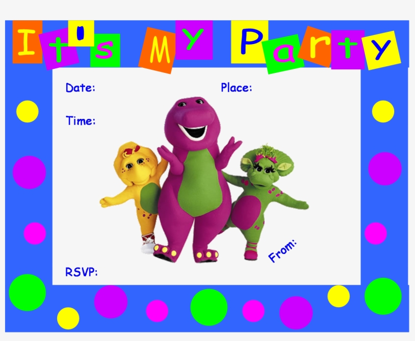 Barney 1st Birthday Cake