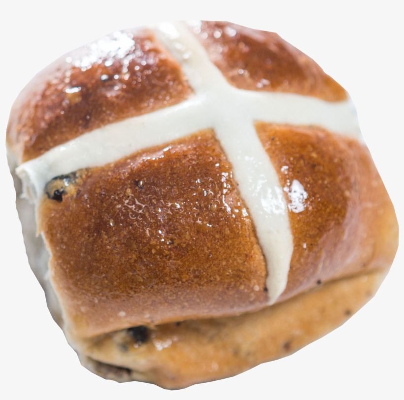 Easter Traditional Cutout - Hot Cross Bun Transparent PNG - 2044x2140 ...