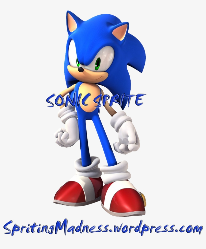 Sonic Unleashed- Pose - Sonic The Hedgehog Reboot Transparent PNG ...