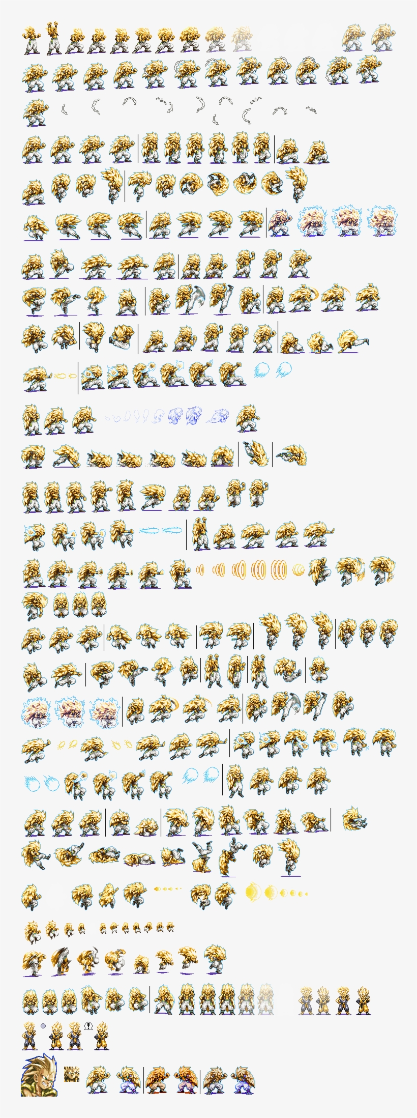 Dbz Gotenks Sprites