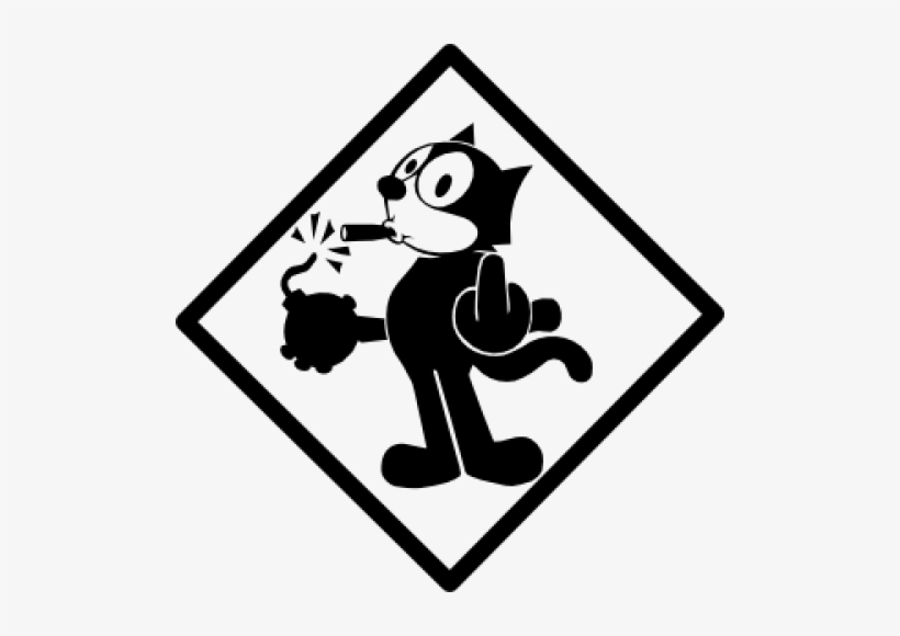 Felix The Cat Bomb Transparent PNG - 500x500 - Free Download on NicePNG