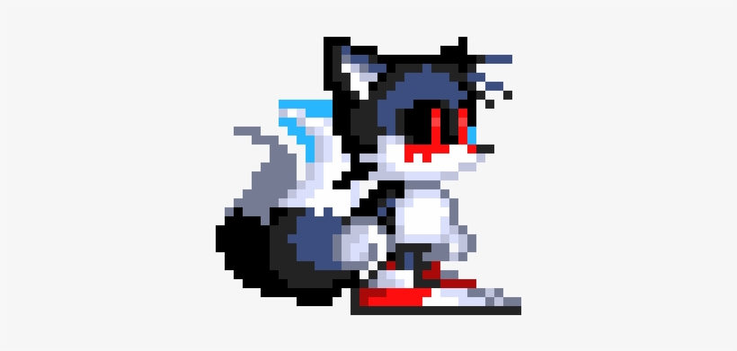 Download Tails - Exe - Tails Exe Pixel Art - HD Transparent PNG ...