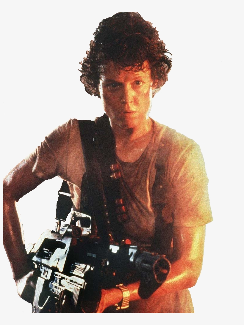 Ellen Ripley Badass - Julie Payne Alien Movie Transparent PNG ...