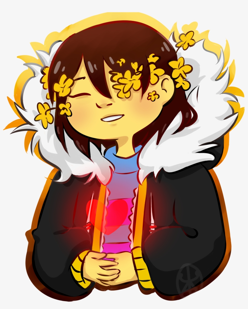Frisk - Flowerfell Frisk Png Transparent PNG - 2550x3000 - Free ...