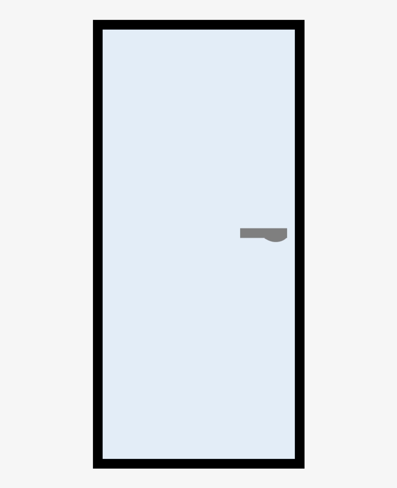 Glass Door - Door Handle Transparent PNG - 550x1000 - Free Download on ...