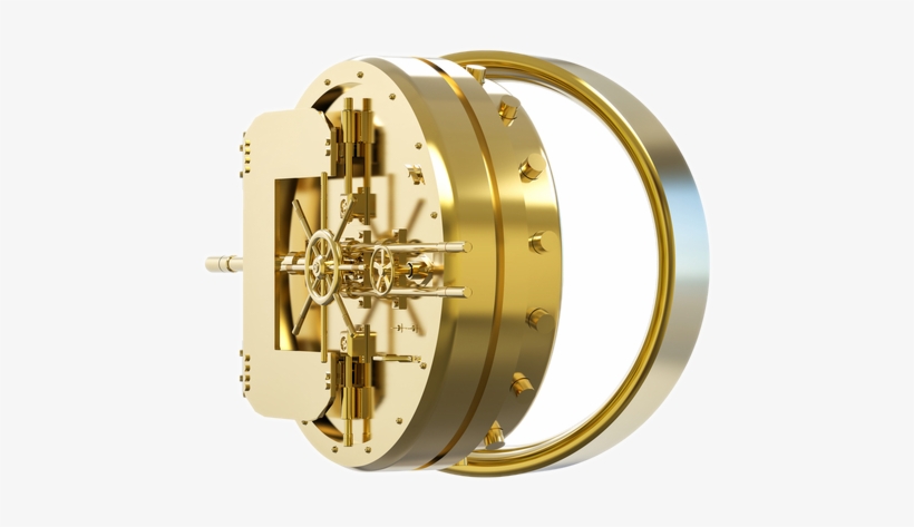 Secure Vault Storage - Vault Gold Transparent PNG - 500x500 - Free ...