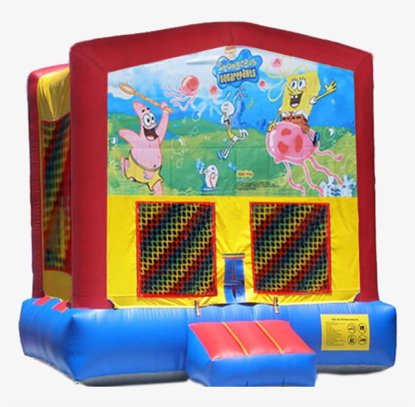 Spongebob Modular Bounce House - Inflatable Castle Transparent PNG ...