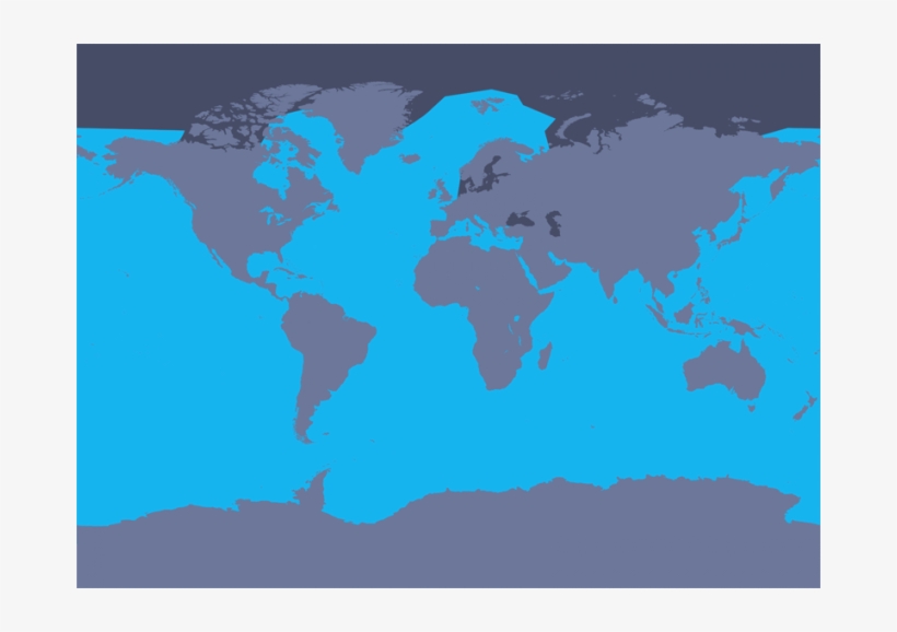 Map Showing Where Orcas Are Found Around The World - Humpback Whale ...