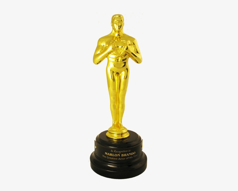 Oscar Statue Png Picture Transparent Library - Oscar Award Trophy Png ...