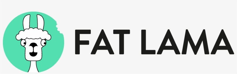 Company Of The Week - Fat Lama Logo Png Transparent PNG - 2615x686 ...
