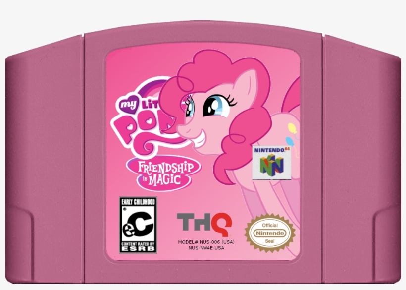 Jaythebrainmann, Nintendo, Nintendo 64, Pinkie Pie, - My Little Pony ...