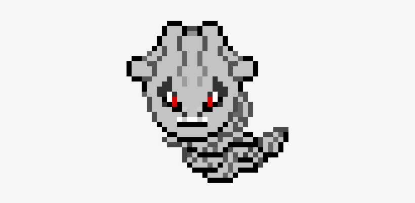 Steelix - Steelix Pixel Art Transparent PNG - 370x370 - Free Download ...