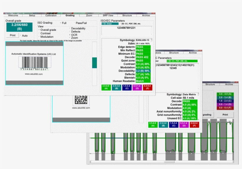 That Analyses The Barcode Long Barcode Png - Barcode Grade Verifier ...