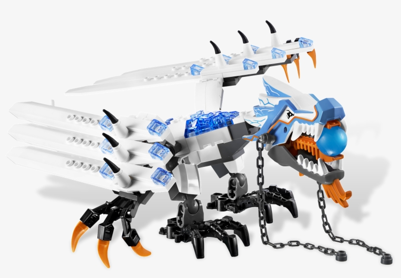 Ice Dragon - Lego Ninjago 2260: Ice Dragon Attack Transparent PNG ...