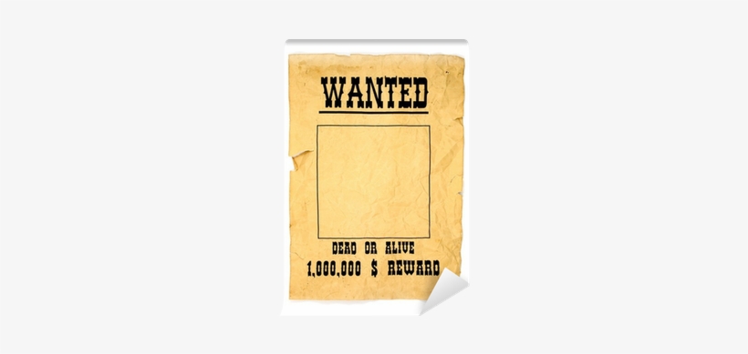 Download Blank Wanted Poster - HD Transparent PNG - NicePNG.com