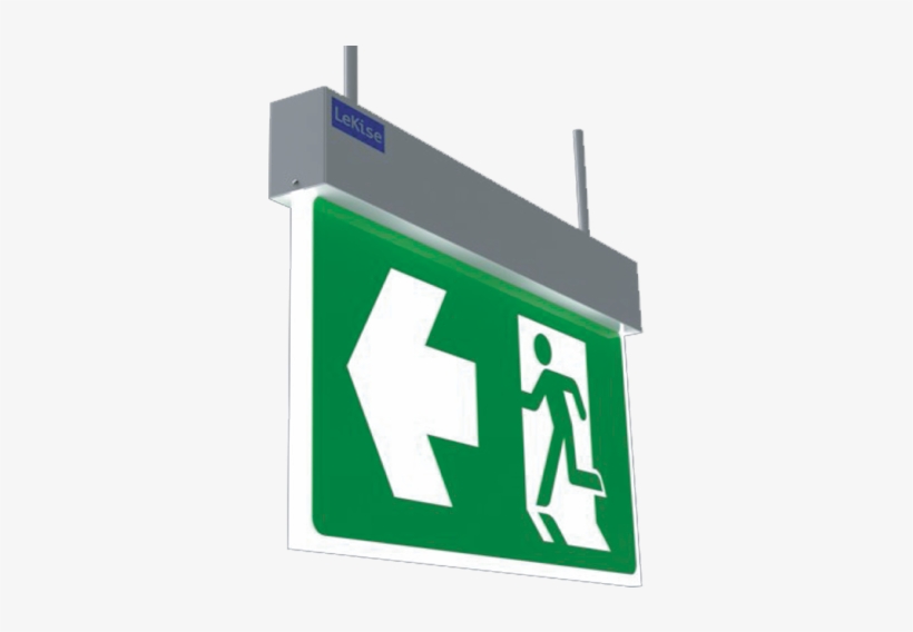 Download Led Exit Sign - Exit Light Png - HD Transparent PNG - NicePNG.com