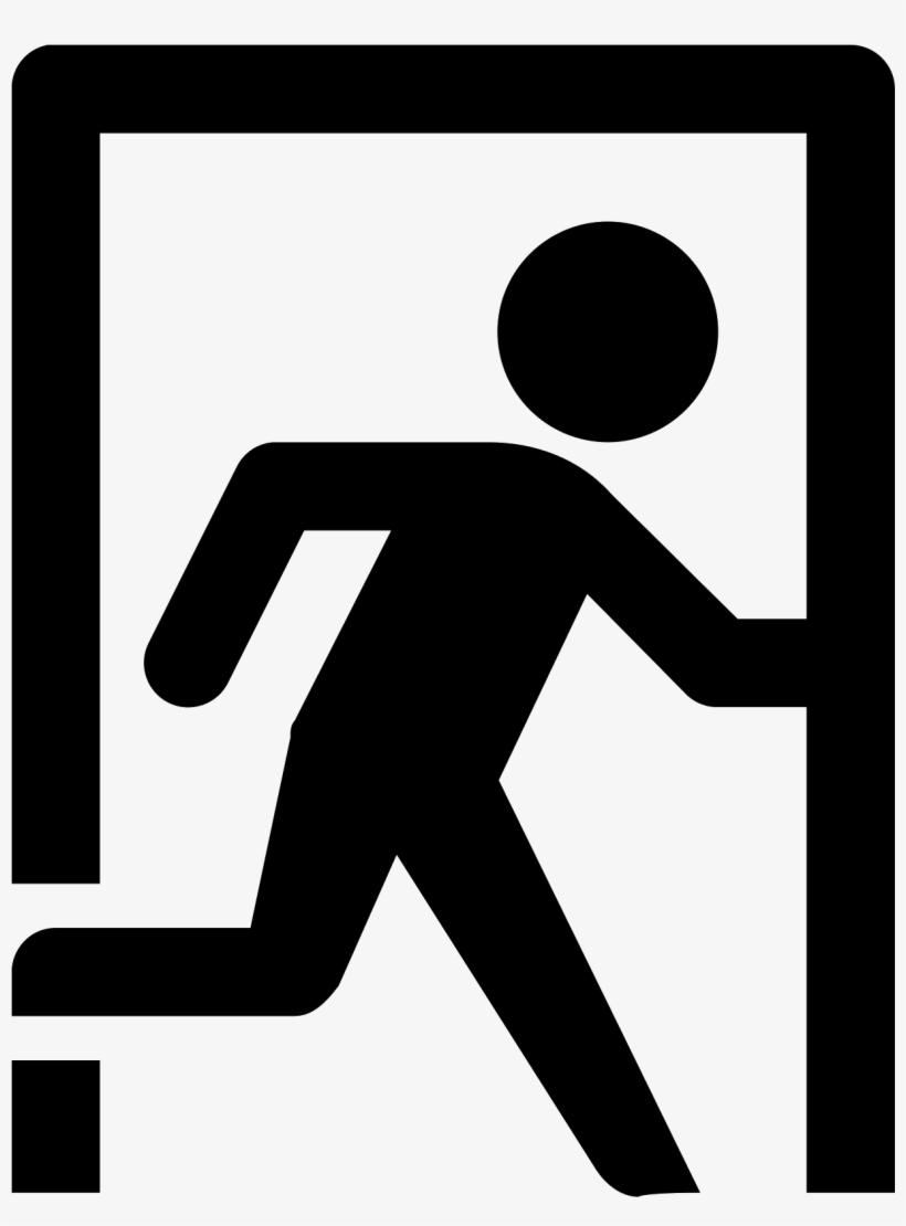 Exit Sign Png For Kids - Icones Exit Transparent PNG - 1600x1600 - Free ...