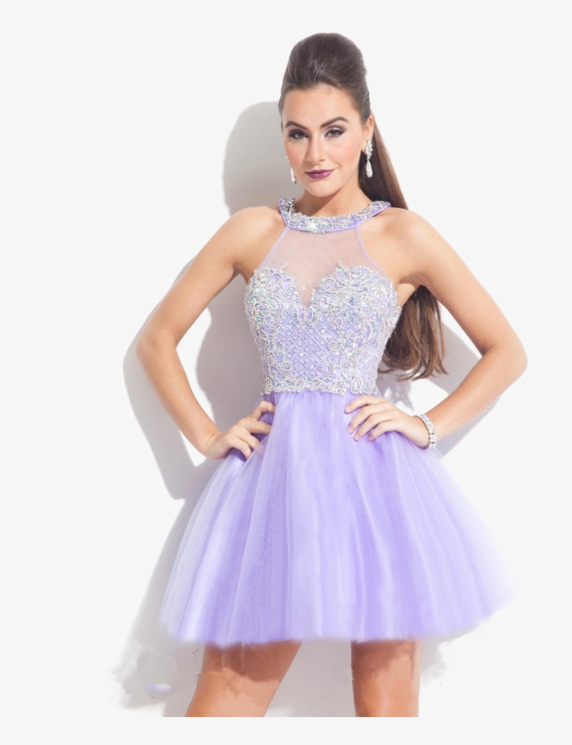 Download Cocktail Dresses For Prom Png Image Background - Lilac Prom ...