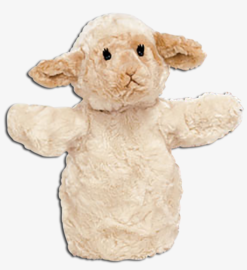 Gund Fluppets Ewenice Creamy Lamb Hand Puppet - Hand Puppet Png ...
