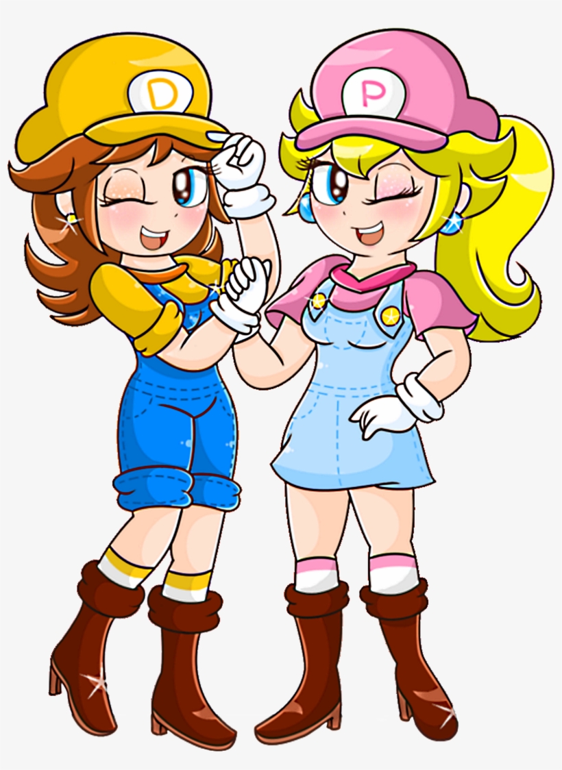 Super Princess Sisters - Super Mario Brothers Kids Transparent PNG ...