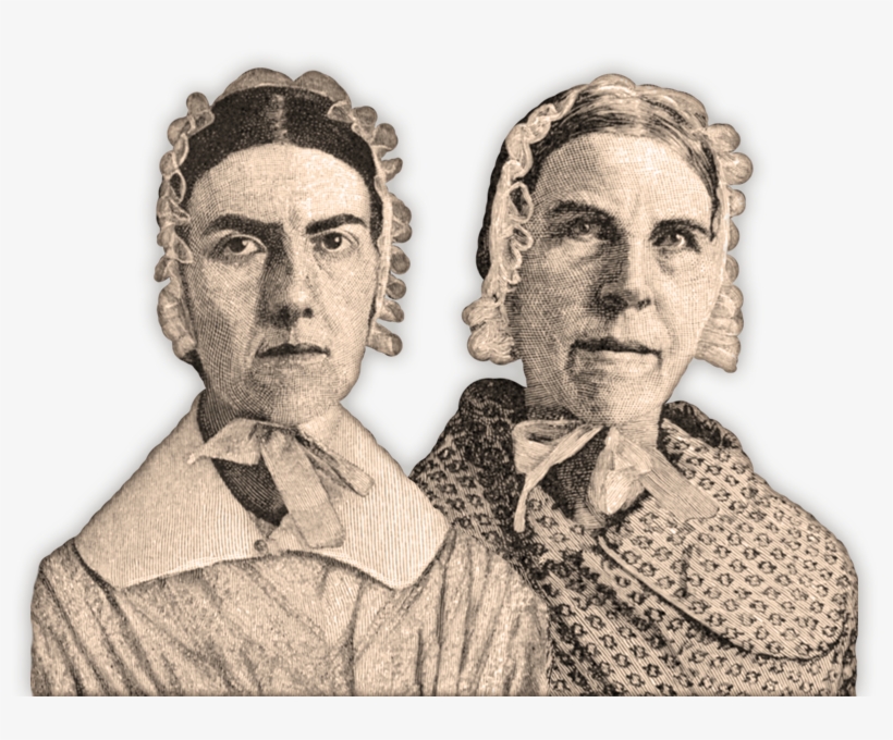 Download Sarah And Angelina Grimke - HD Transparent PNG - NicePNG.com