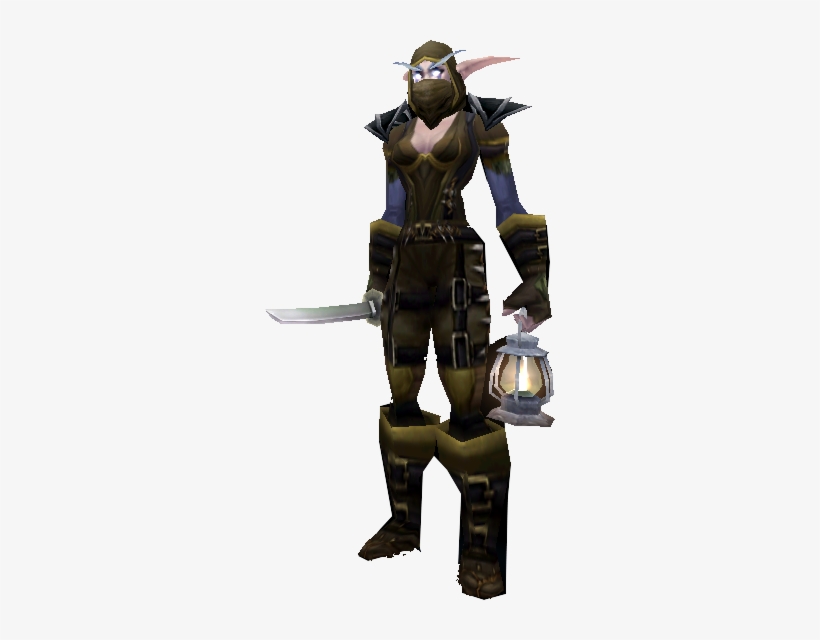 Rogue1 - Night Elf Rogue Transparent PNG - 290x560 - Free Download on ...