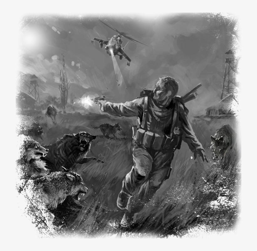 Stalker Concept Art - Stalker Shadow Of Chernobyl Transparent PNG ...