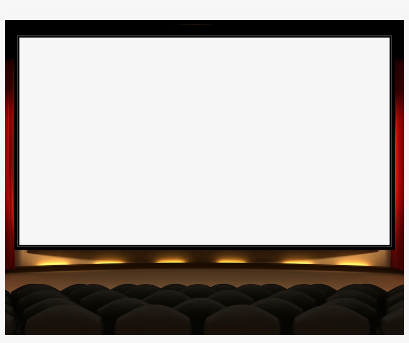 Movie Theater Screen Png Banner Library Download - Film Transparent PNG ...