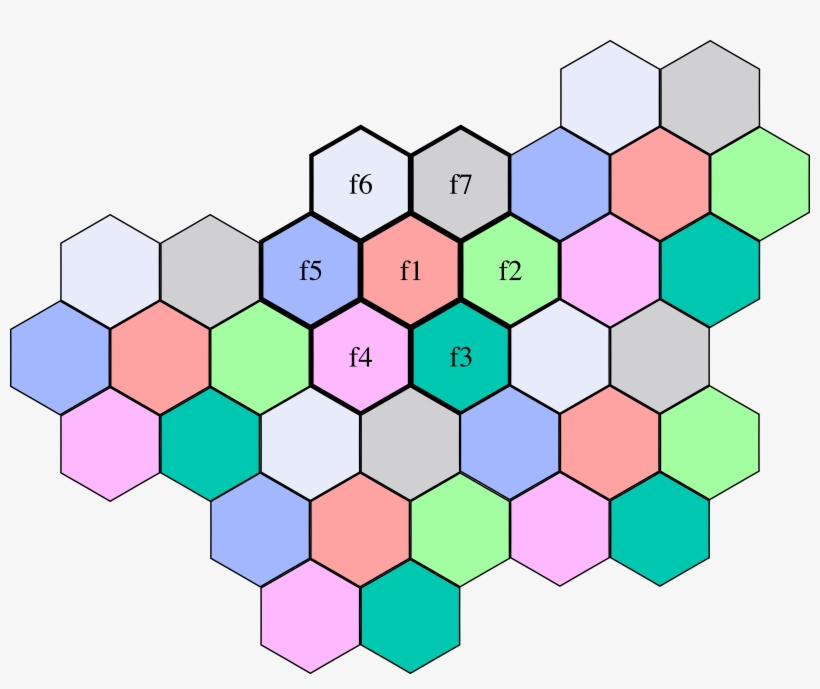Big Image - 4 Connected Hexagon Transparent PNG - 2400x1902 - Free ...