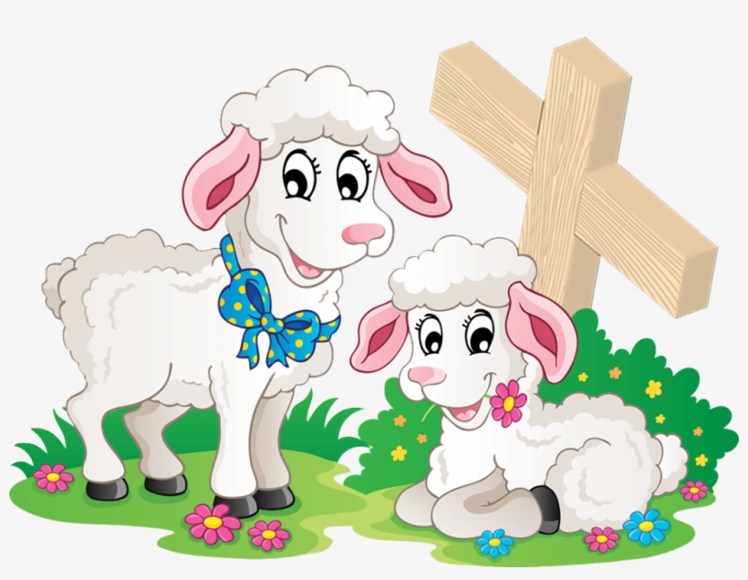Little Lambs - Little Lambs Cartoon Transparent PNG - 1024x745 - Free ...