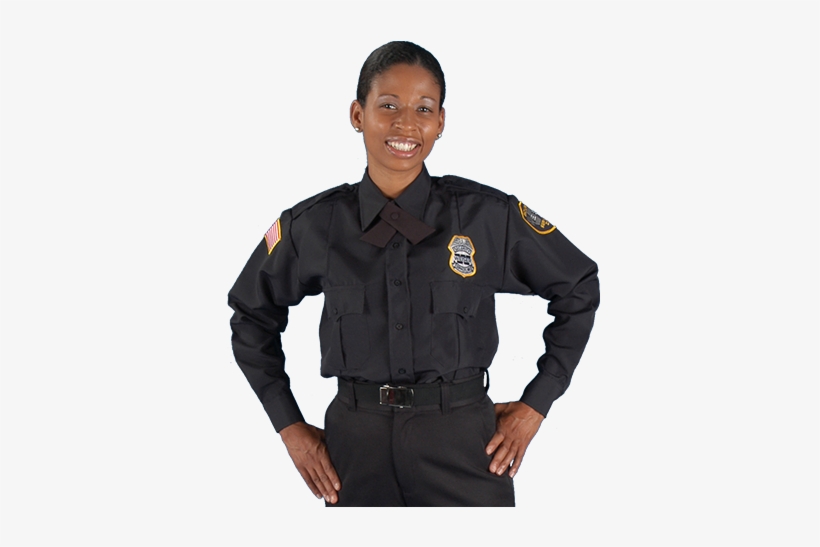 Logistics Guard Services - Black Woman Security Guard Transparent PNG ...