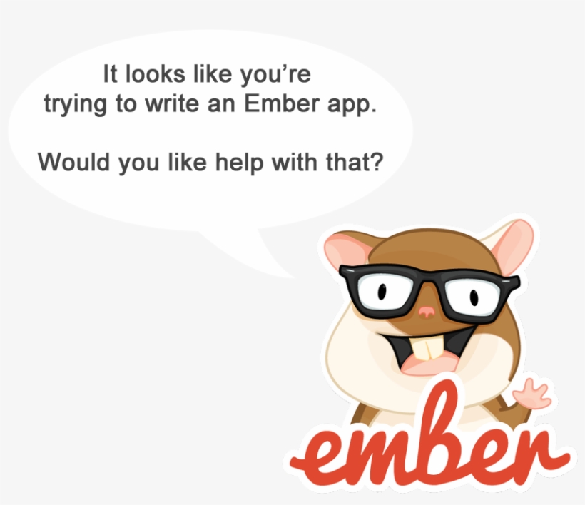 Ember - Js Clippy - Js Frameworks Logos Transparent PNG - 861x715 ...