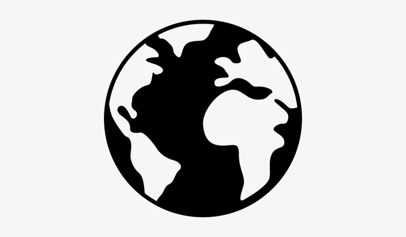 Mundo Vector Logo Vector Alrededor Del Icono Del Mundo 424052 Vector