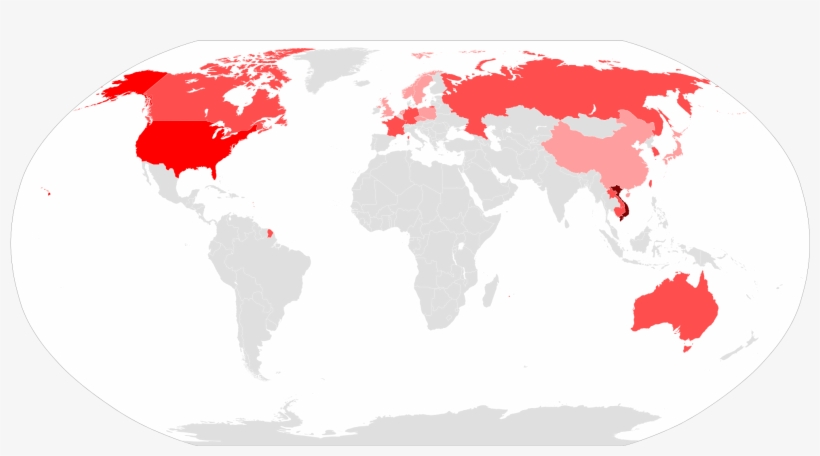 Open - Weapons Owner World Map Transparent PNG - 2000x1027 - Free ...