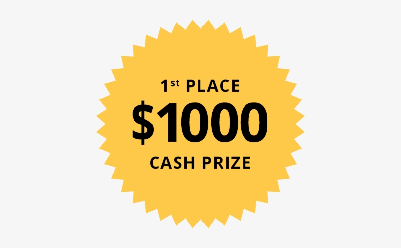 1st Place Team - $1000 Prize Transparent PNG - 426x426 - Free Download ...