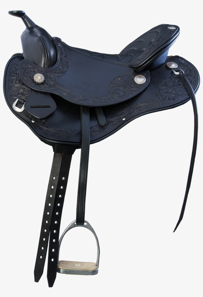 Devin Western Trail Saddle - English Stirrups On A Western Saddle ...