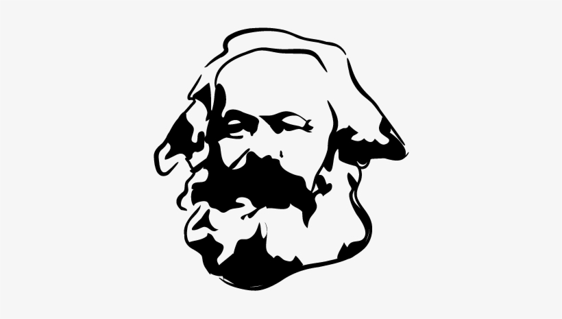 Download Vinilo Decorativo Retrato Karl Marx - Karl Marx Stencil - HD ...