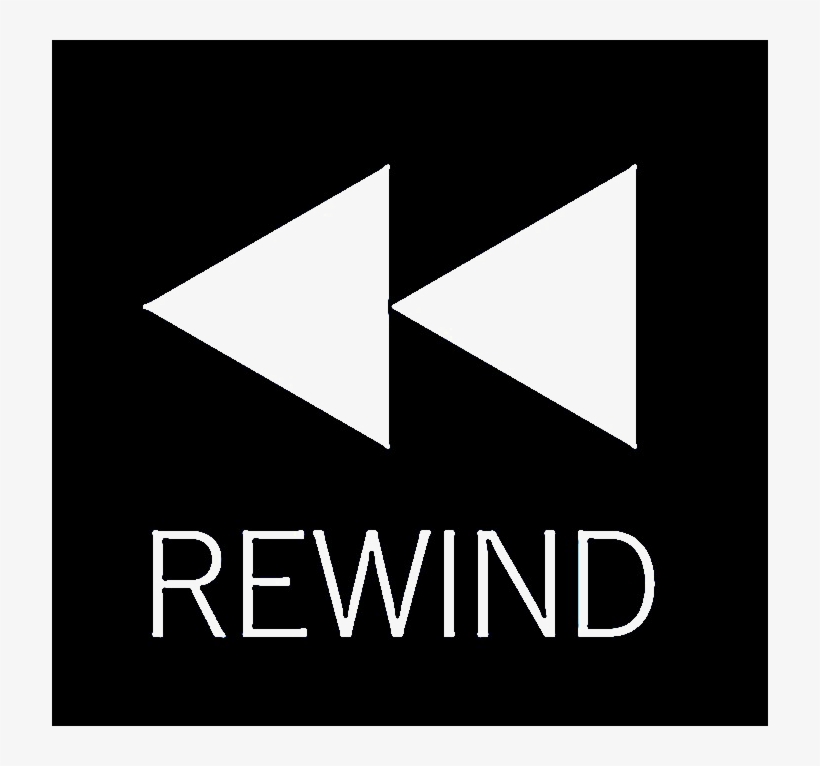 Rewind Download Png Image - Rewind Arrows Png White Transparent PNG ...