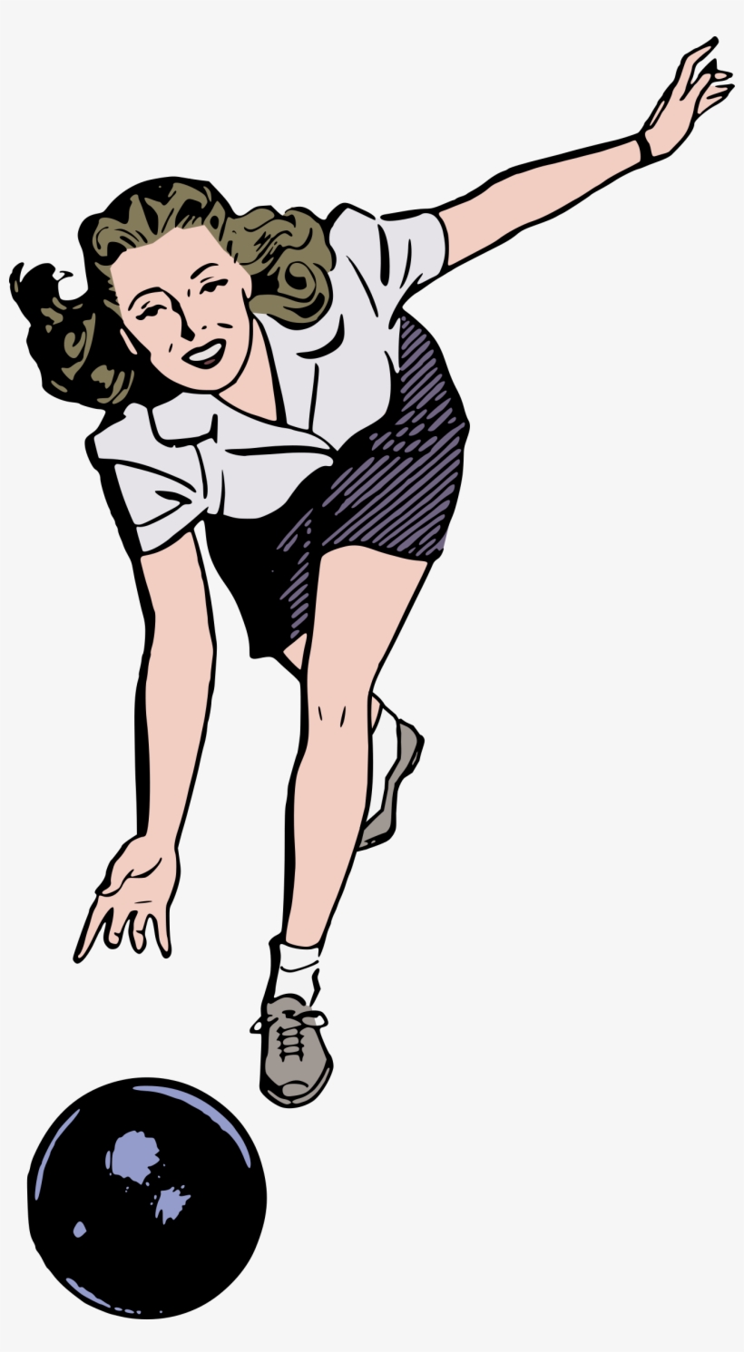 This Free Icons Png Design Of Bowling Woman Colour Transparent PNG ...