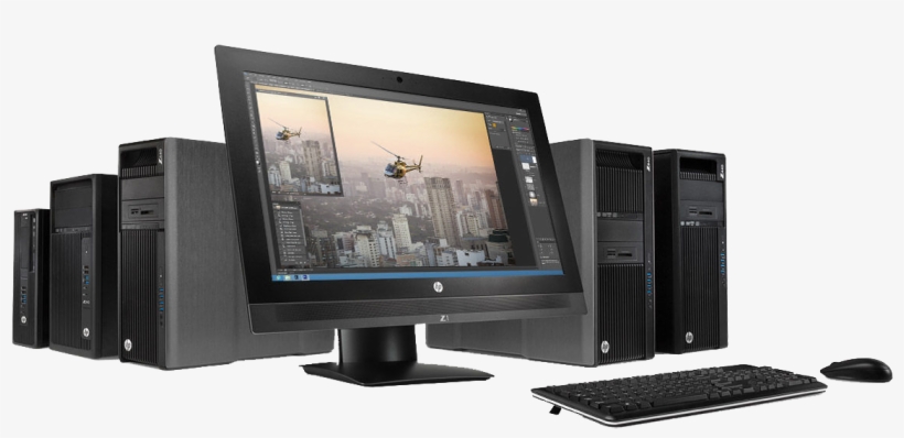 Computers - Desktops Hp Transparent PNG - 1202x503 - Free Download on ...