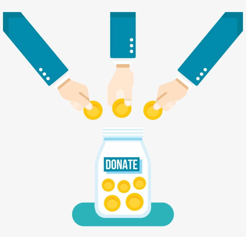 Donating To Charity Clipart